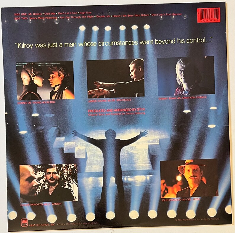 Styx – Kilroy Was Here (LP) - Etsy