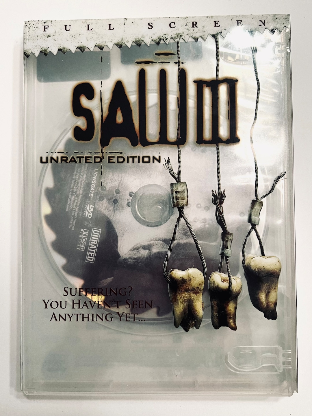 Saw III Unrated DVD - Etsy