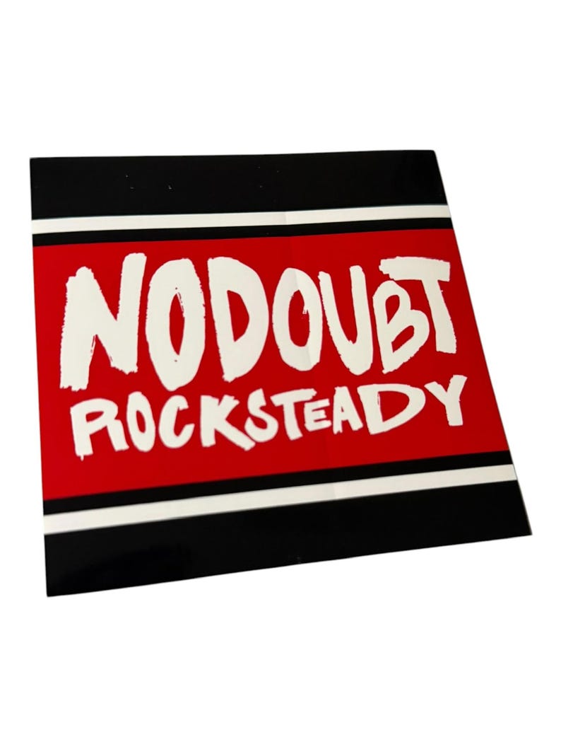 No Doubt Rock Steady (sticker) - Etsy