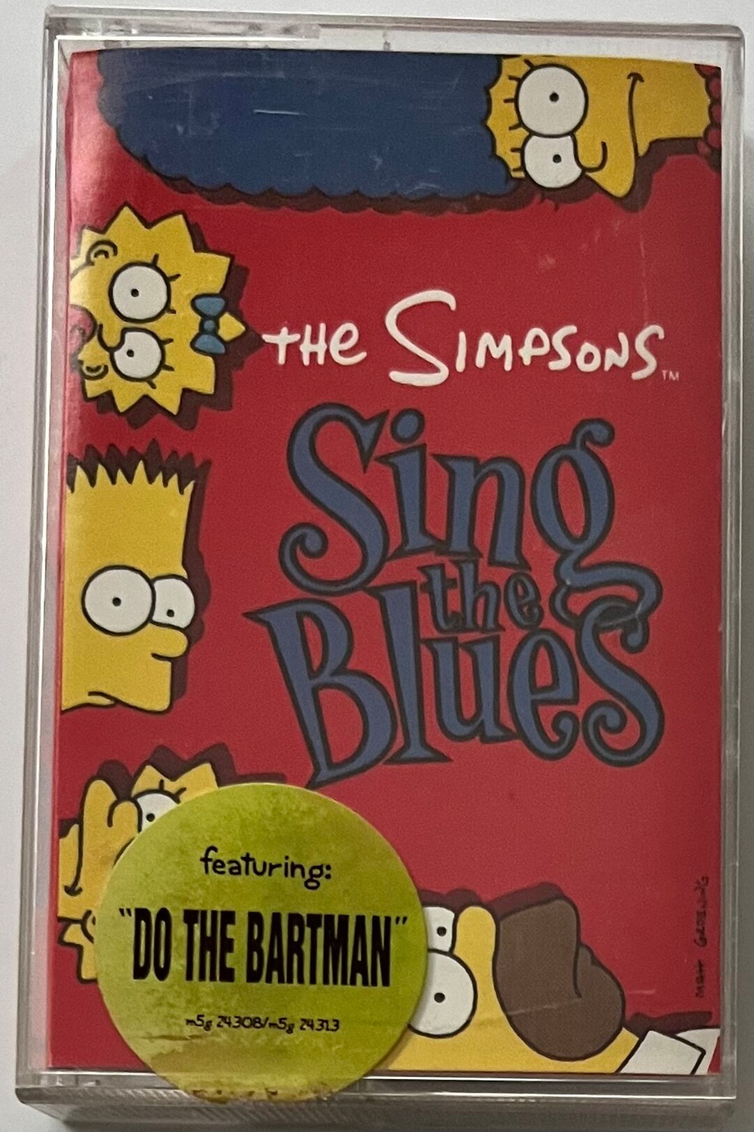 The Simpsons the Simpsons Sing the Blues cassette - Etsy