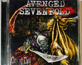 Avenged Sevenfold City of Evil - Etsy