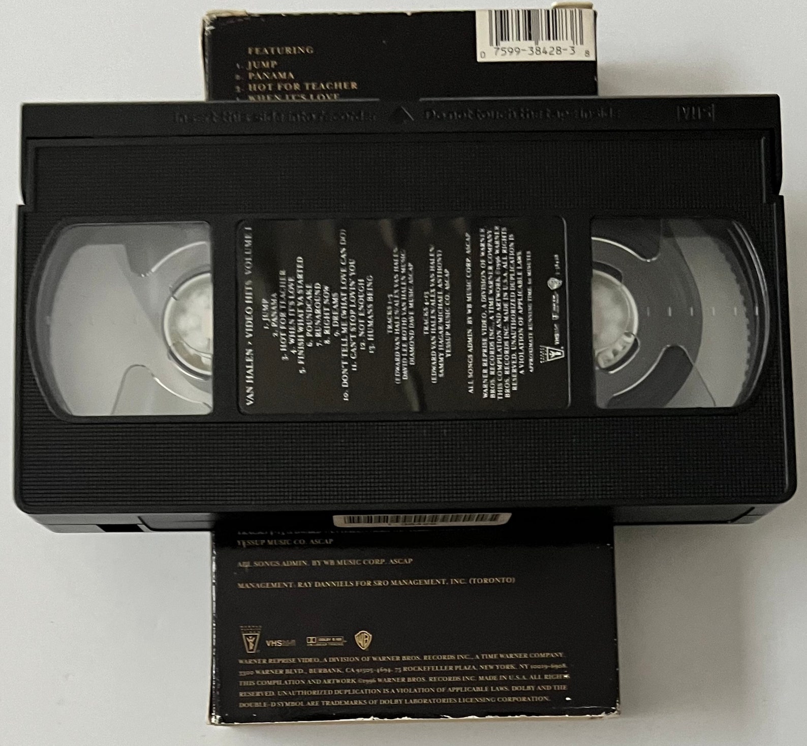 Van Halen – Video Hits Volume 1 (VHS) - Etsy