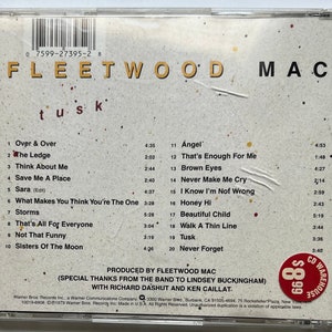 Fleetwood Mac – Tusk (CD) - Etsy