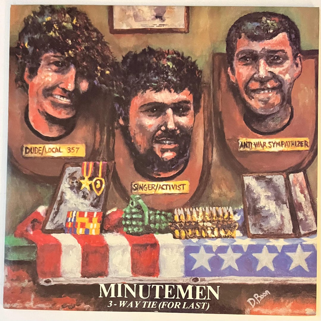 Minutemen – 3-way Tie (for Last) (LP) - Etsy