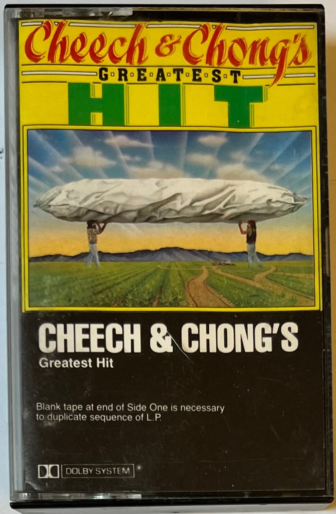 Cheech & Chong cheech and Chong's Greatest Hit cassette - Etsy