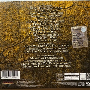 Whitesnake – Forevermore (CD/DVD) Special Edition - Etsy