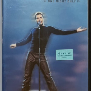 Ricky Martin - One Night Only [DVD] - Etsy