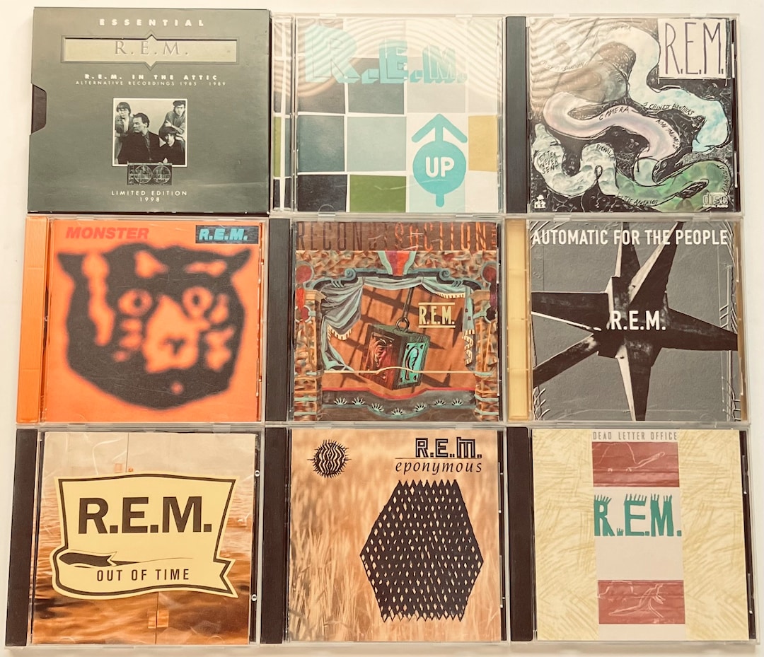 REM (cd's) Various Titles From Their Catalogue - Etsy