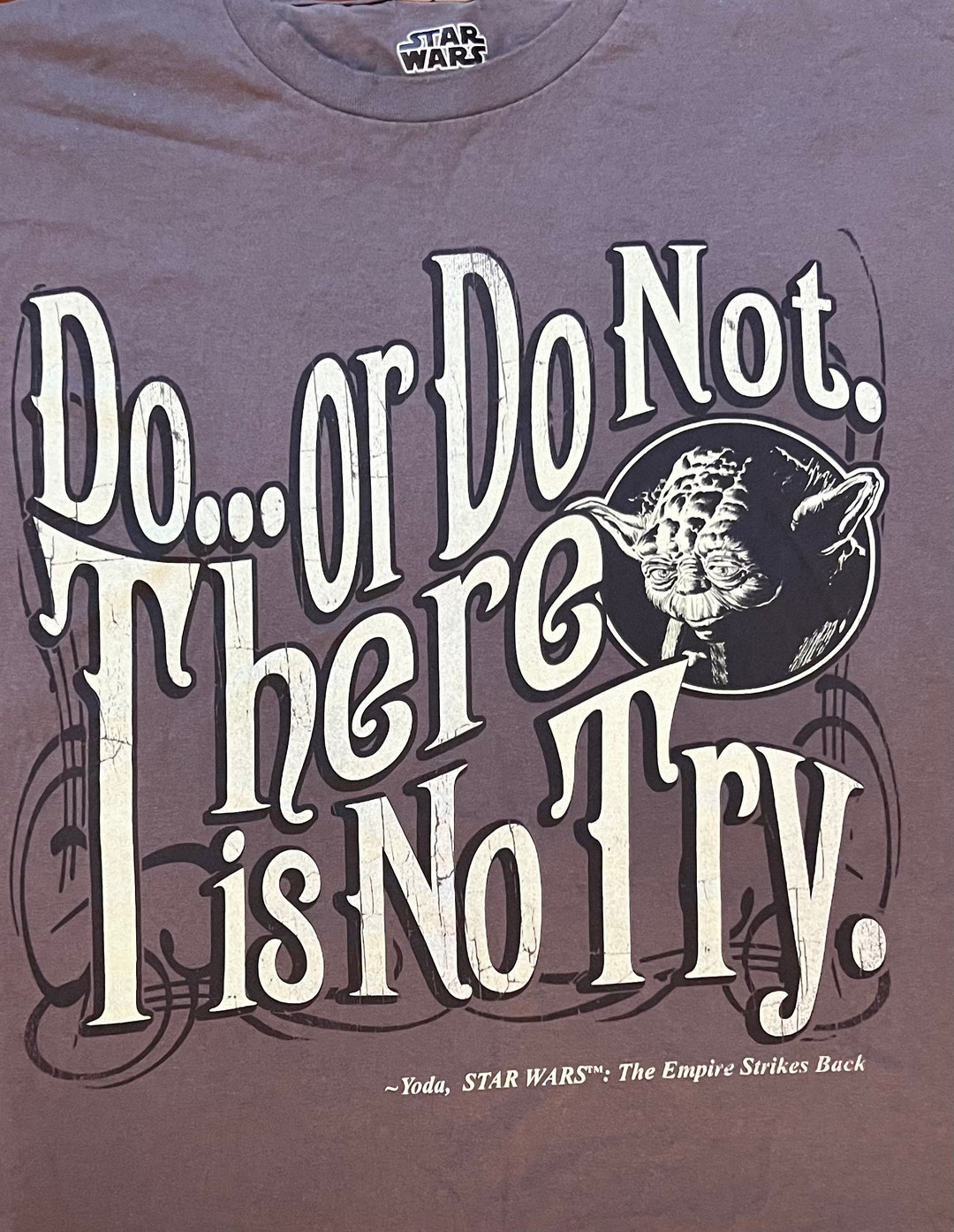 Yoda Do or Do Not There is No Try Shirt - Etsy