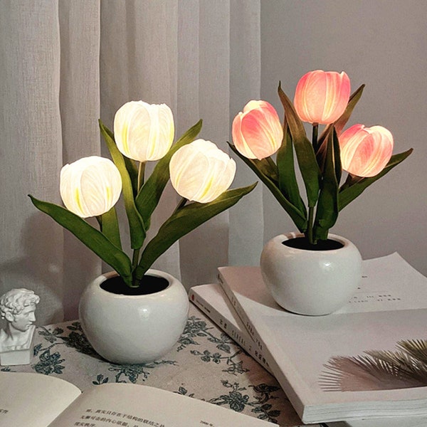 Flower Lamp - Etsy