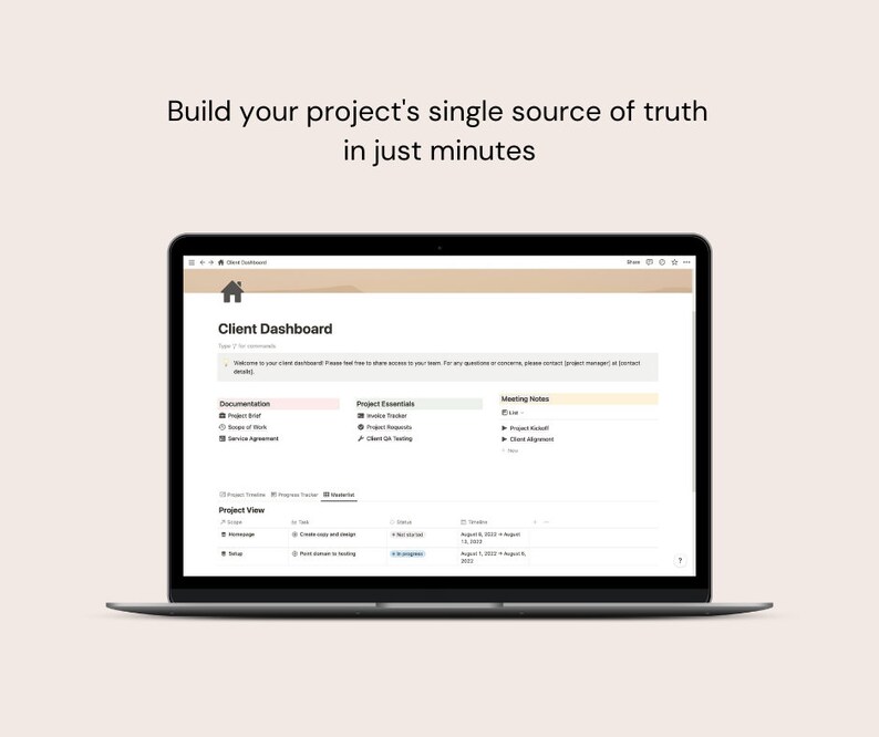 Notion invoice template - keryhk