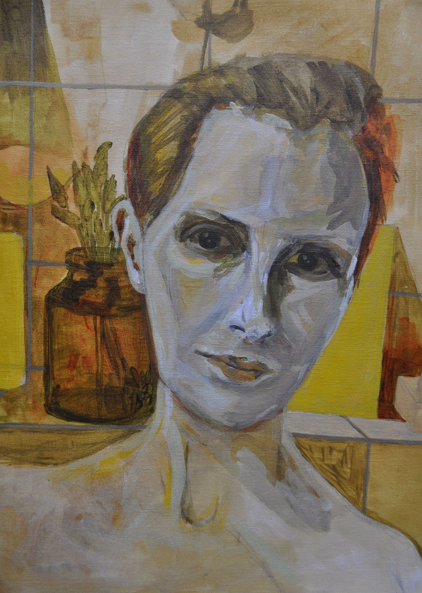 Self Portrait in Yellow Light - Etsy