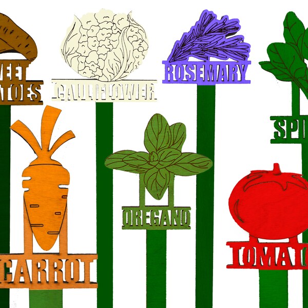 Garden Row Marker - Etsy