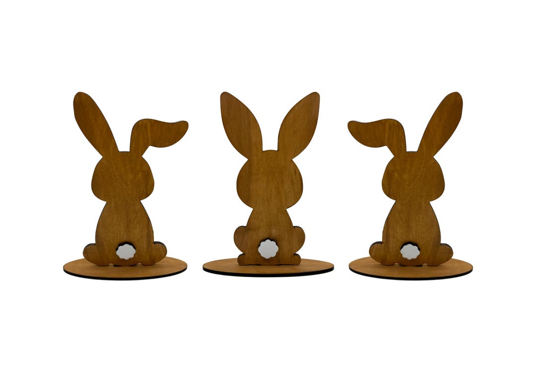 Easter Bunny Shelf Sitters, Easter Display, Spring Decor - Etsy