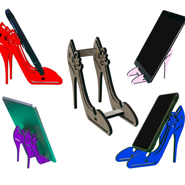 Red Phone Stand - Etsy