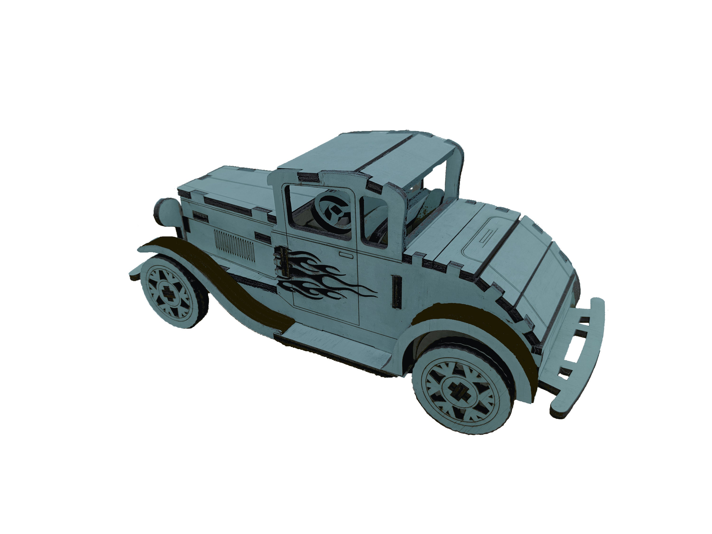 Vintage Retro Classic Car, Model Car Kit - Etsy