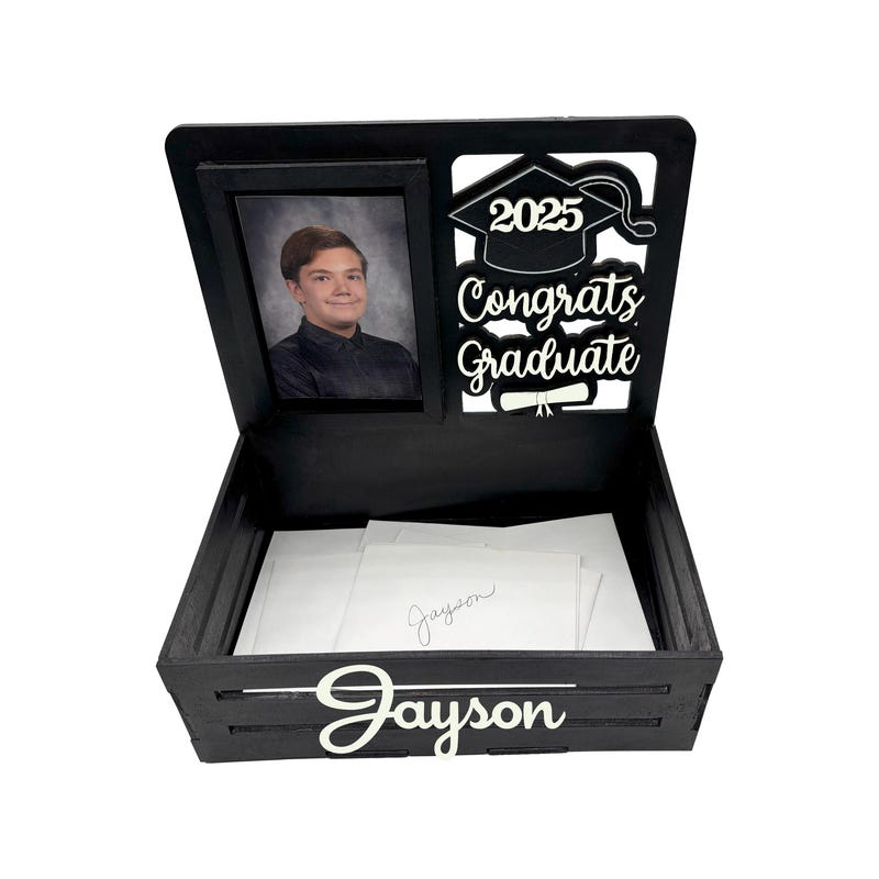 Graduation Card Box - Etsy
