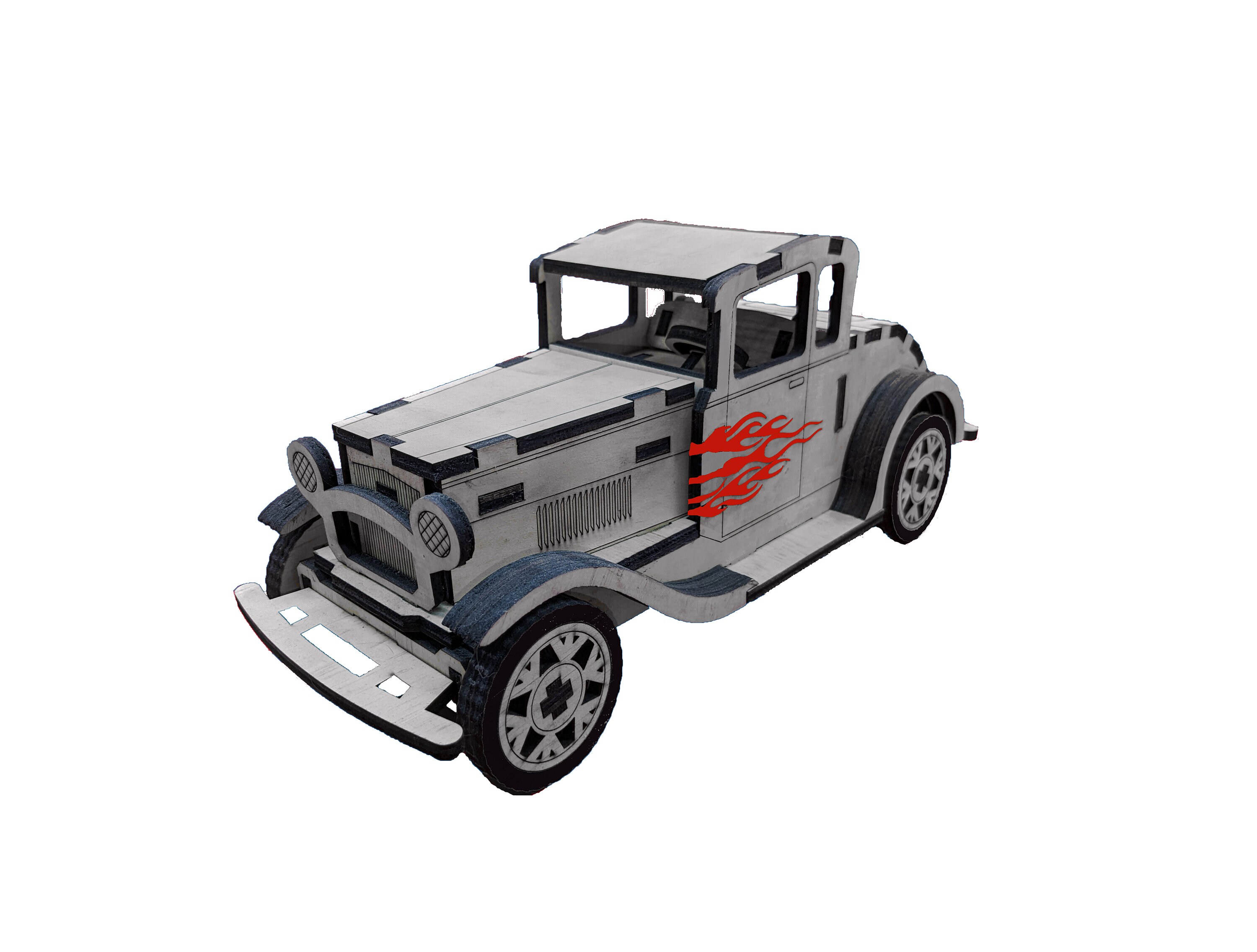 Vintage Retro Classic Car, Model Car Kit - Etsy