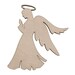 Unfinished Wood Praying Angel, Wood Cutout, Wood Blank Shape - Etsy