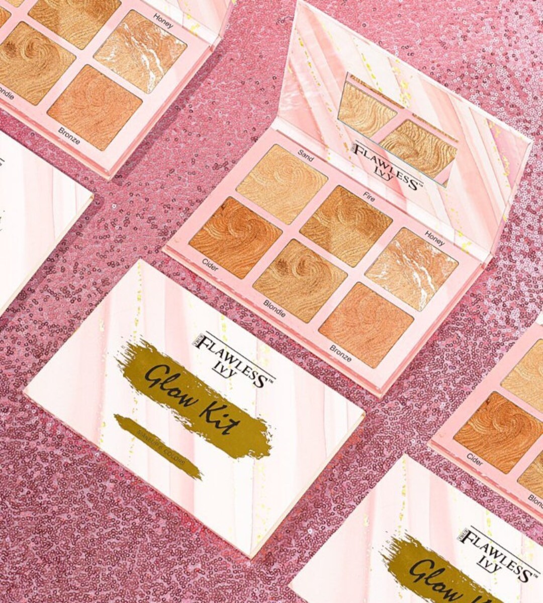 Highlighter Pallete Flawless Ivy Highlighting Palette 6 Highly ...