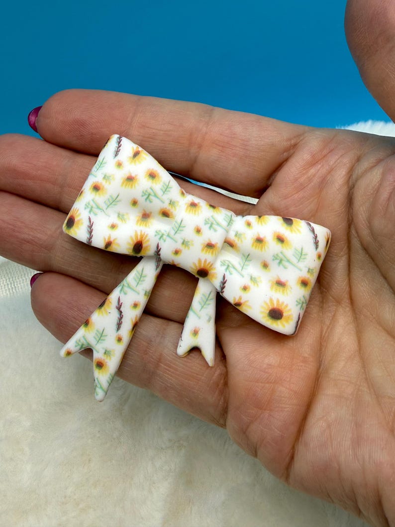 Silicone Bow Bead – Craft Supply for Pens, Straws, Keychains – Multiple ...
