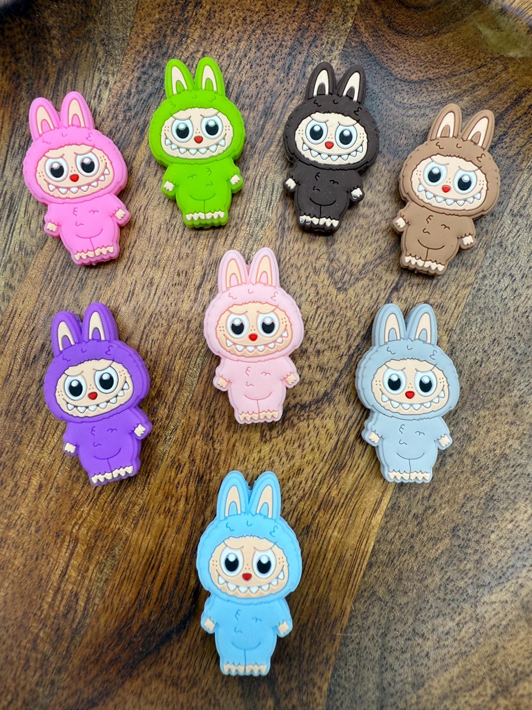 Silicone Character Beads/ 8 Colors / Focal Beads - Etsy