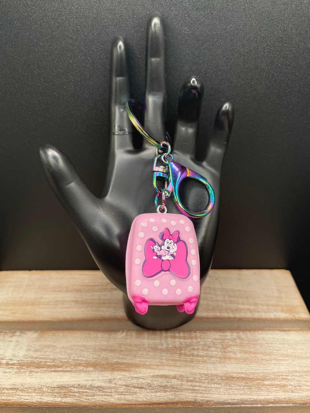 Mini Brands Minnie Suitcase, Miniature Keychain, Suitcase, Gag Gift ...