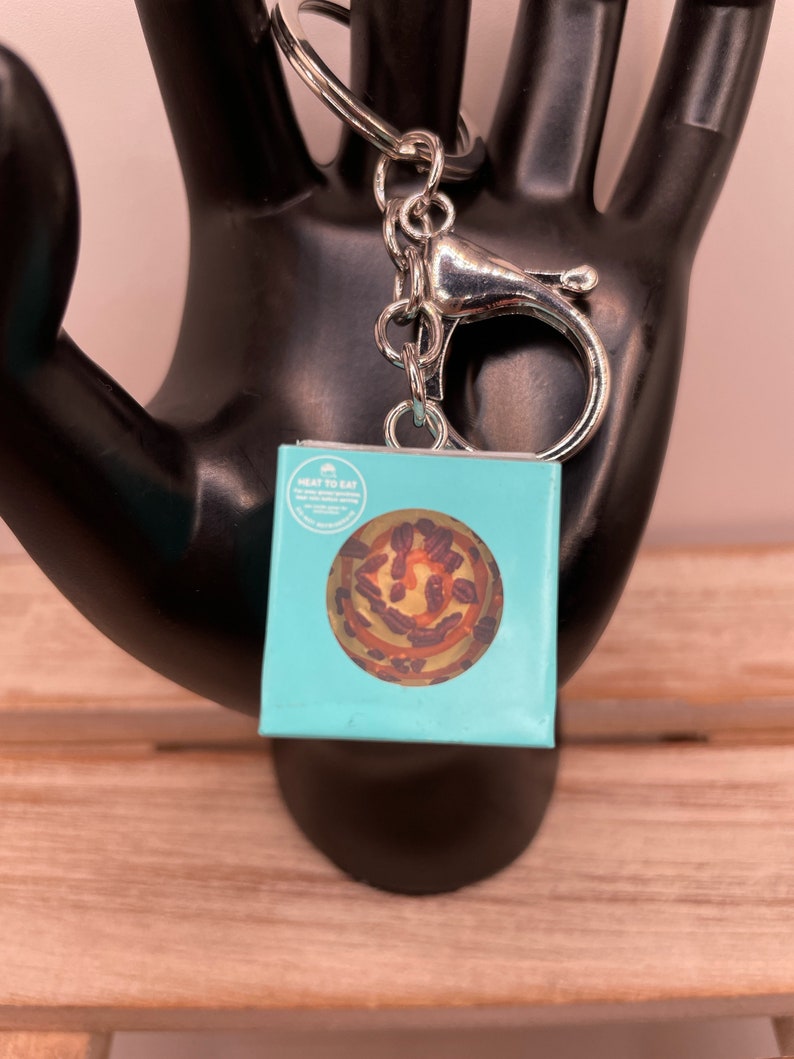 Mini Pecan Caramel Roll Keychain, Mini Pecan Roll in a Box, Caramel ...
