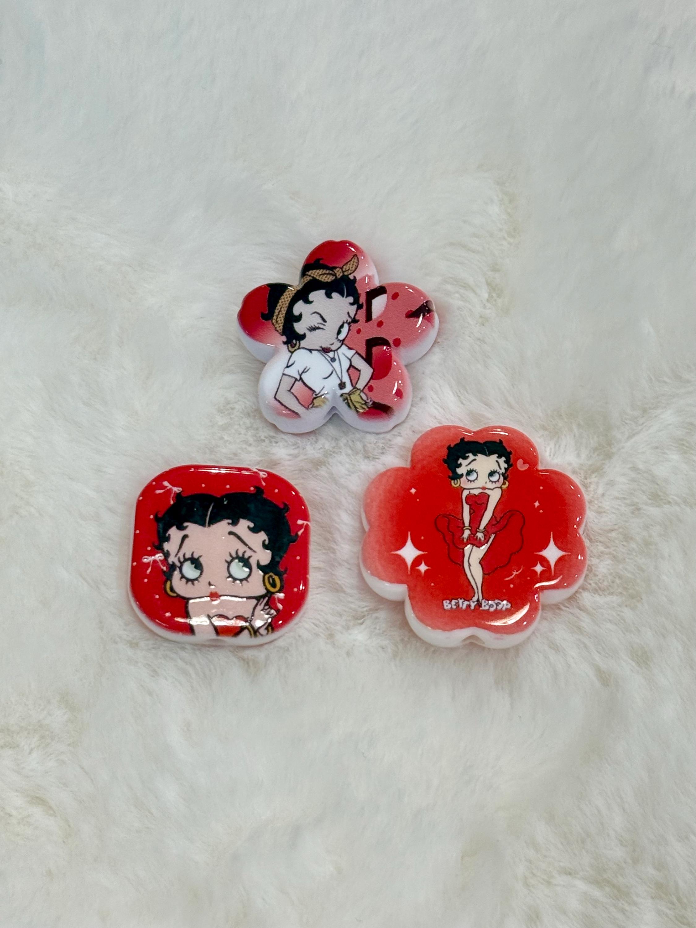 Retro Pinup Girl Inspired Bead Mix | Red, Brown, Black Leopard and ...