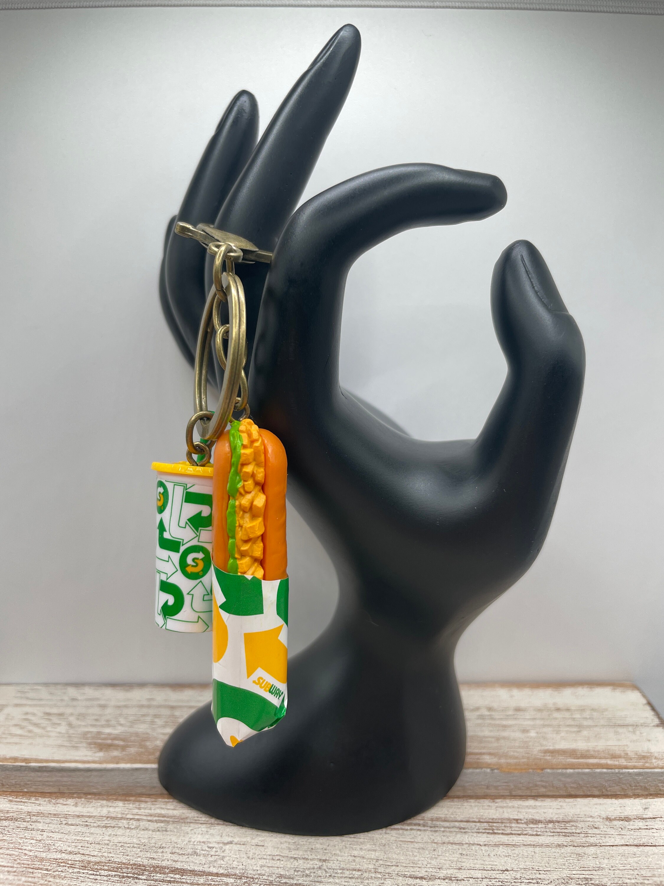 Chicken Sandwich Keychain, Mini Brands, Mini Soda Keychain, Gag Gift ...