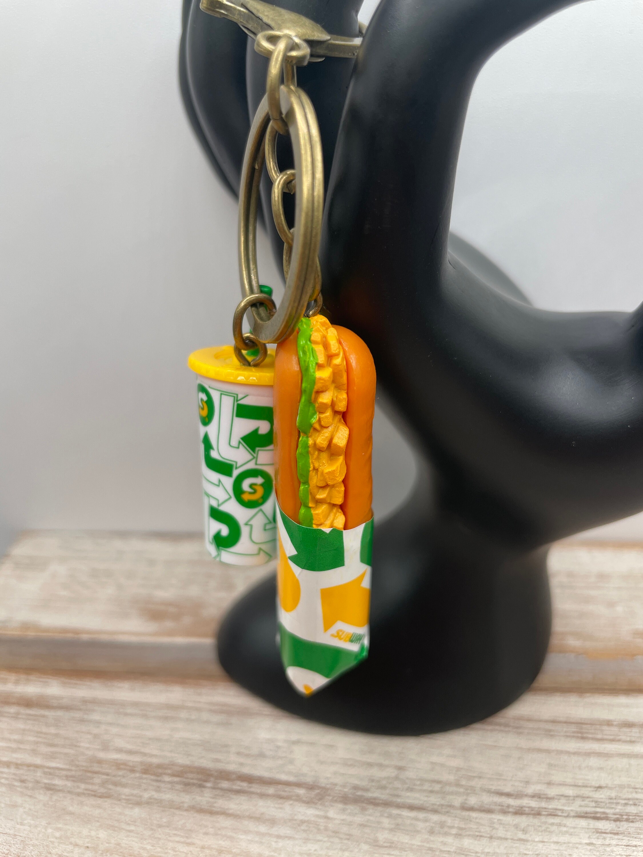 Chicken Sandwich Keychain, Mini Brands, Mini Soda Keychain, Gag Gift ...