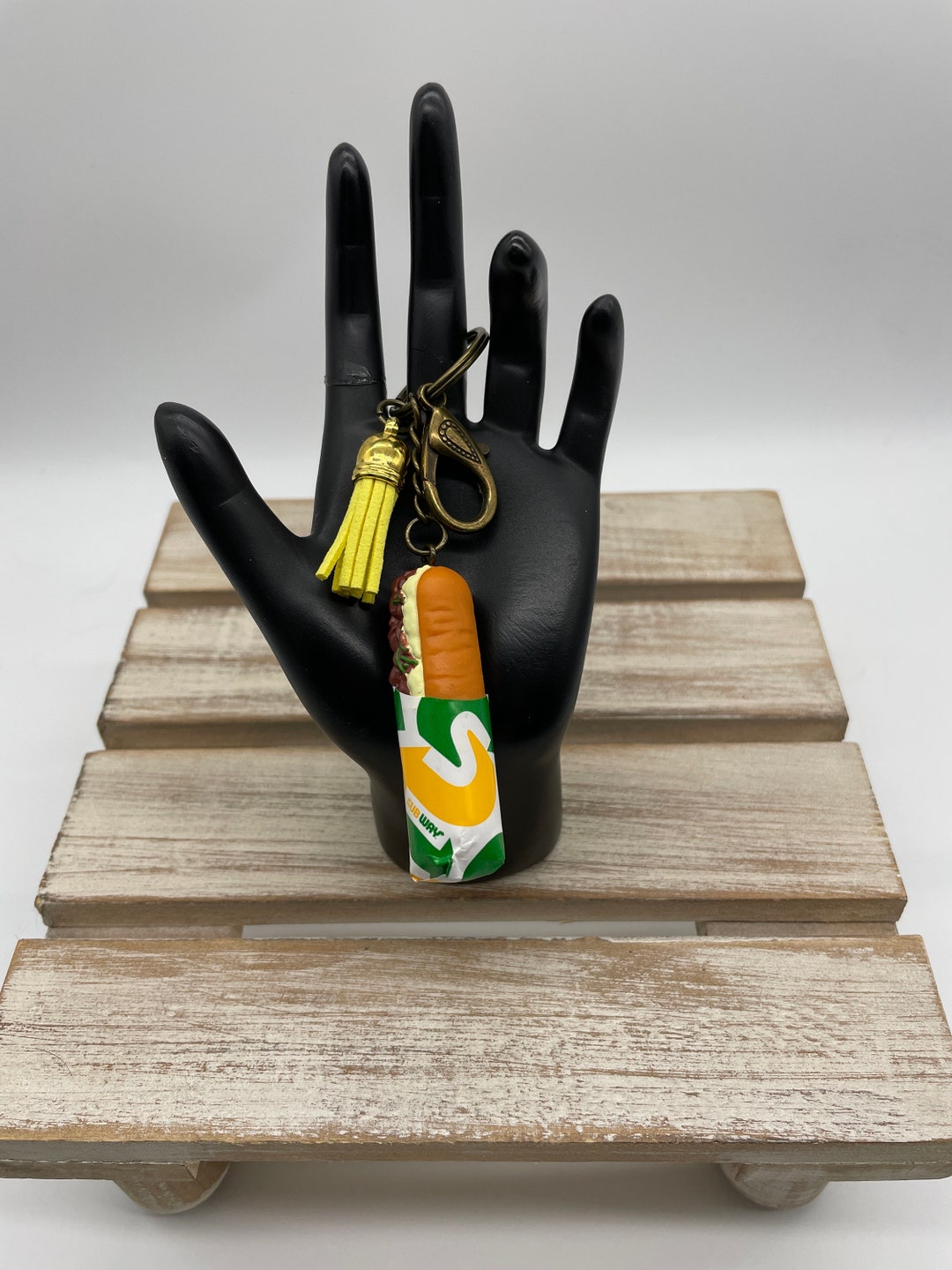 Subway Keychain Sun Sandwich Mini Brands Subway Steak and - Etsy