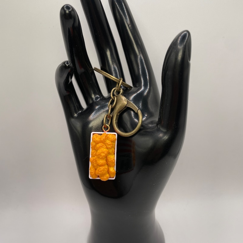 Chicken Nugget Keychains - Etsy