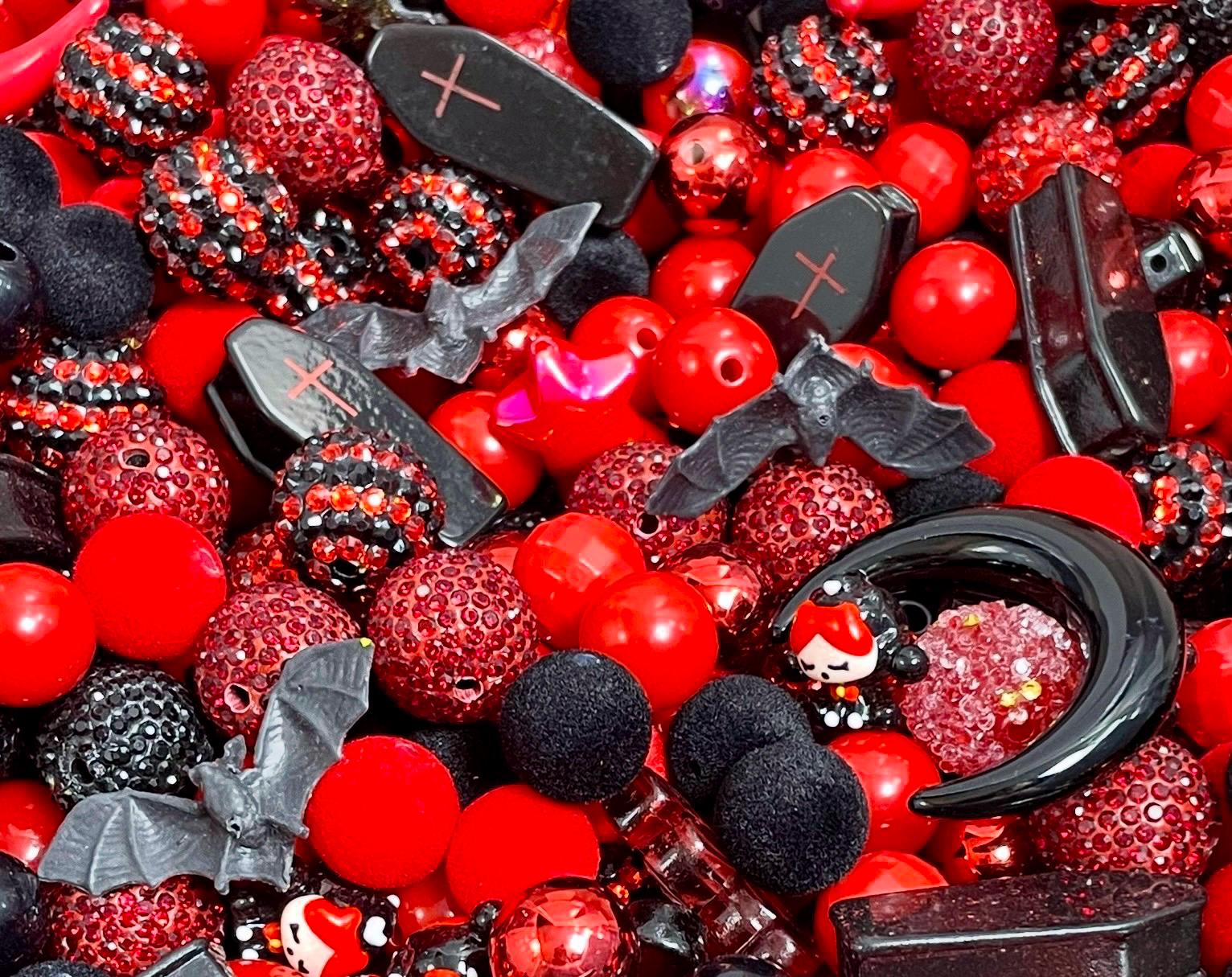 Vampire Bead Mix: Gothic DIY Craft Supplies for Jewelry & Pens - Etsy