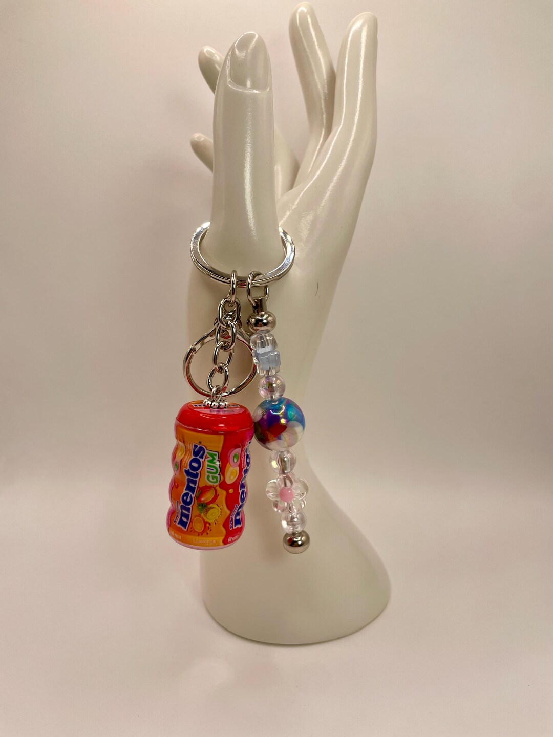 Mini Bubblegum Beaded Keychain, Mini Food Brands, Chewing Gum, Gag Gift ...