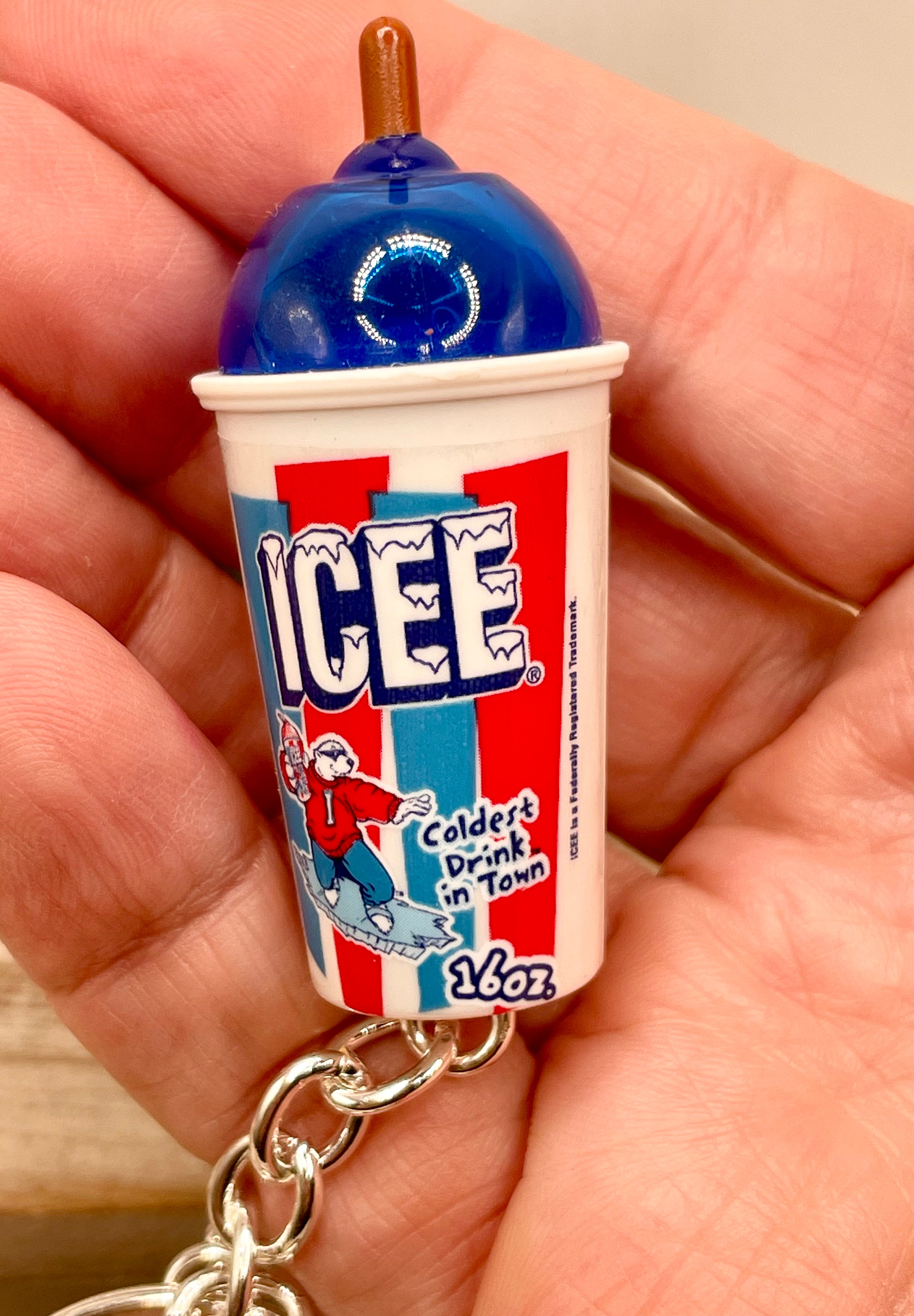 Slushie Keychains Mini Brands, Frozen Mini Drink, Mini, Food Keychain ...