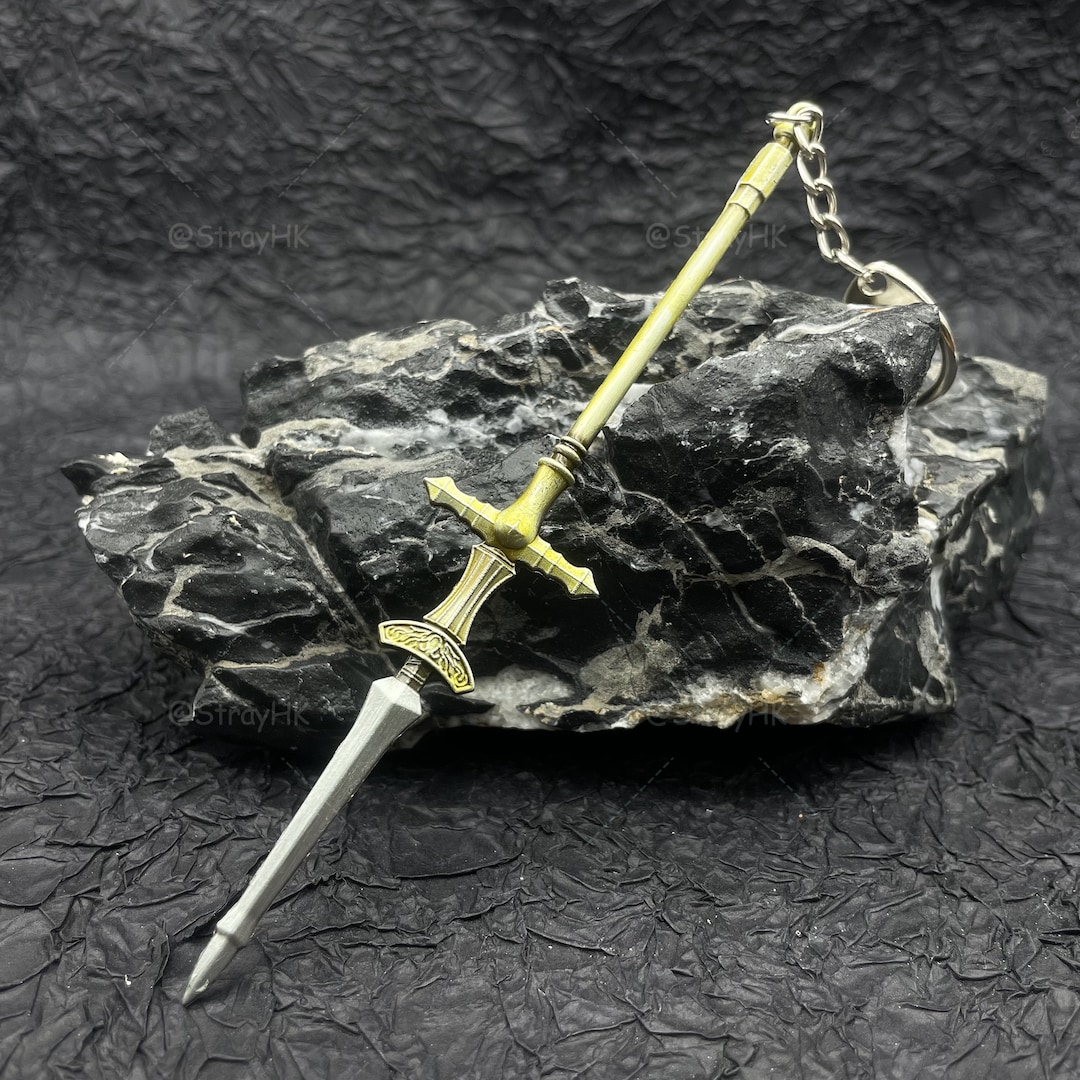 Dark Souls Keychain Dragonslayer Spear 5.61 Mini Metal Weapons/swords ...