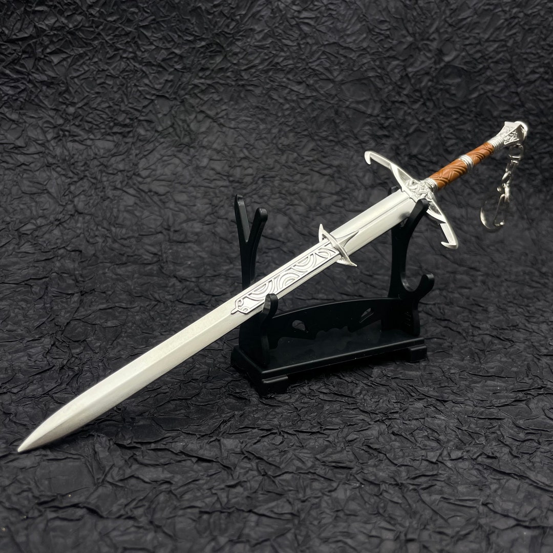 Baldurs Gate 3 Sword Sword With Stand 8.66 Everburn Blade/silver Sword ...