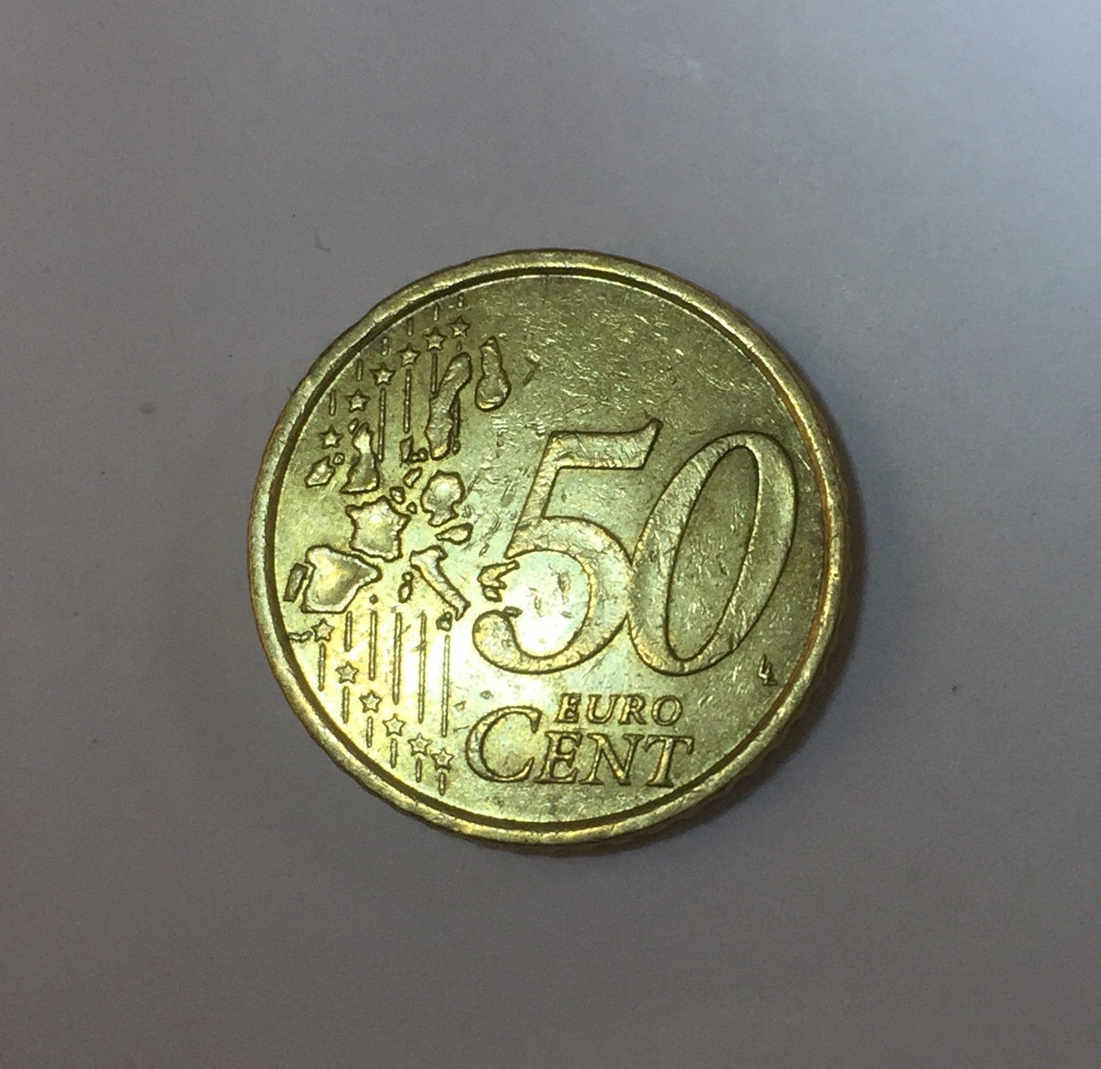 50 Cents Coin Rare 2002 - Etsy