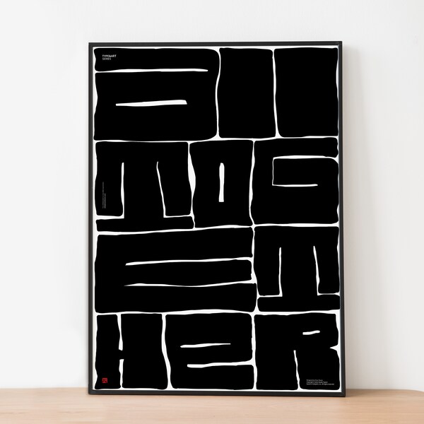 Typographic Print - Etsy