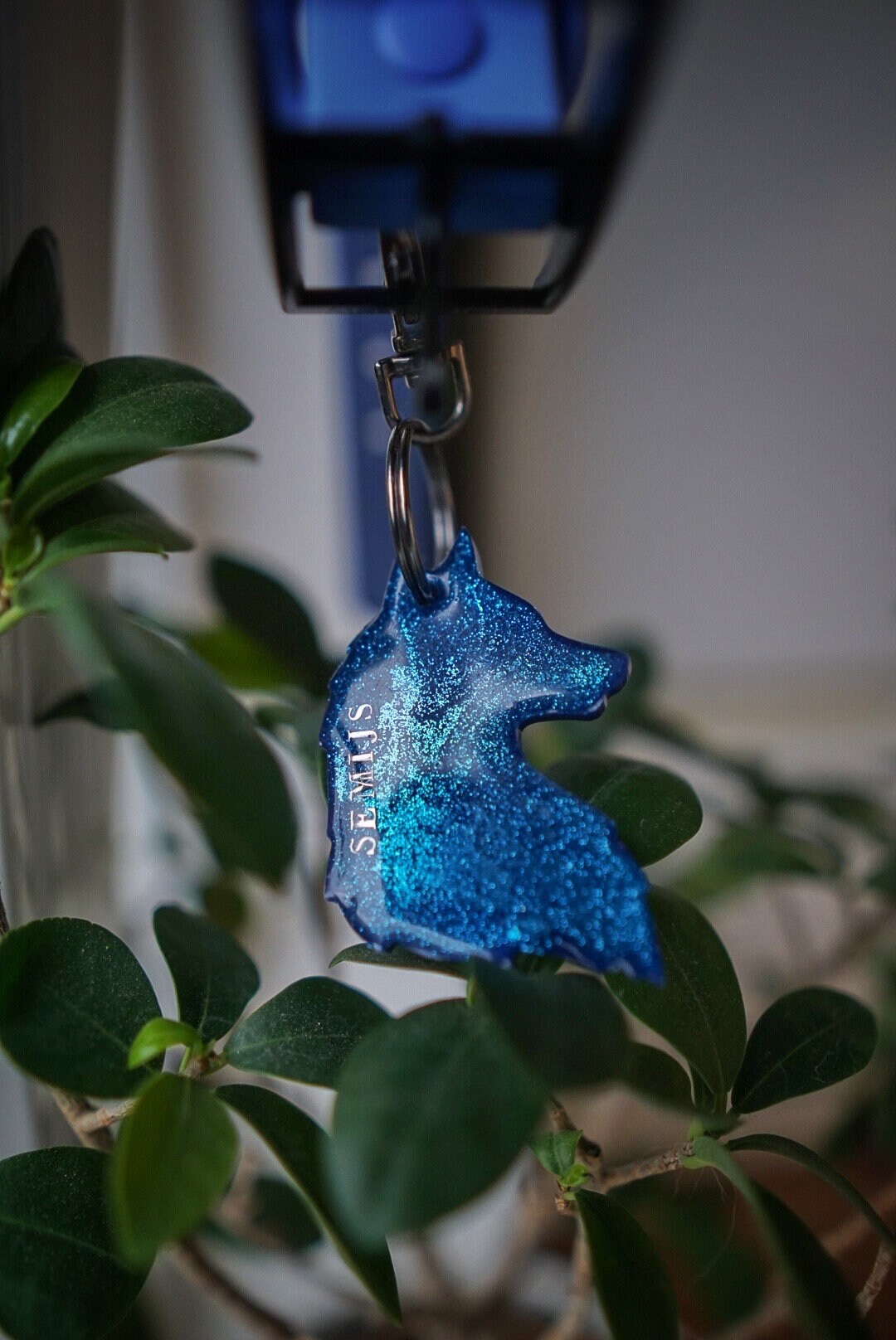 Wolf Shape Tag | Custom Dog Tag | Pet Dog ID Tag | Puppy Tag | Handmade ...