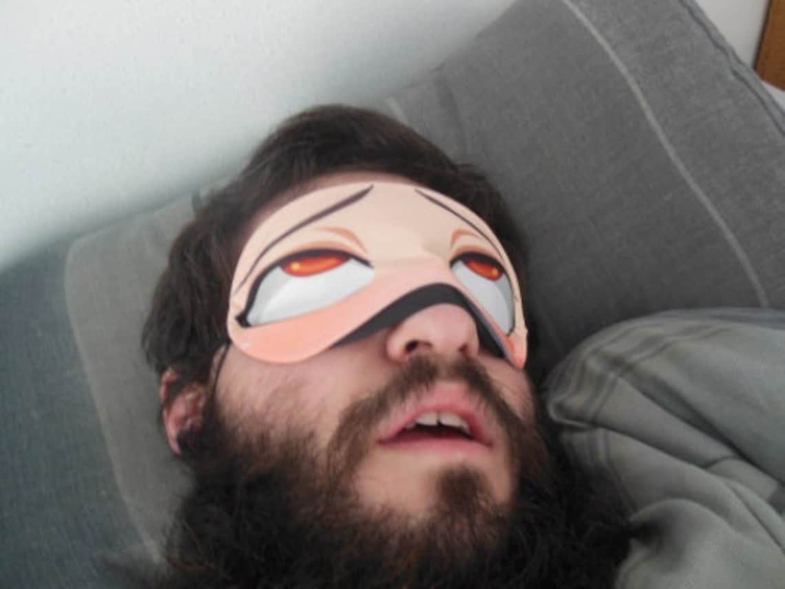 Ahegao Funny Sleeping Mask - Ahegao Girls Eyes - Lewd Faces , Prank ...