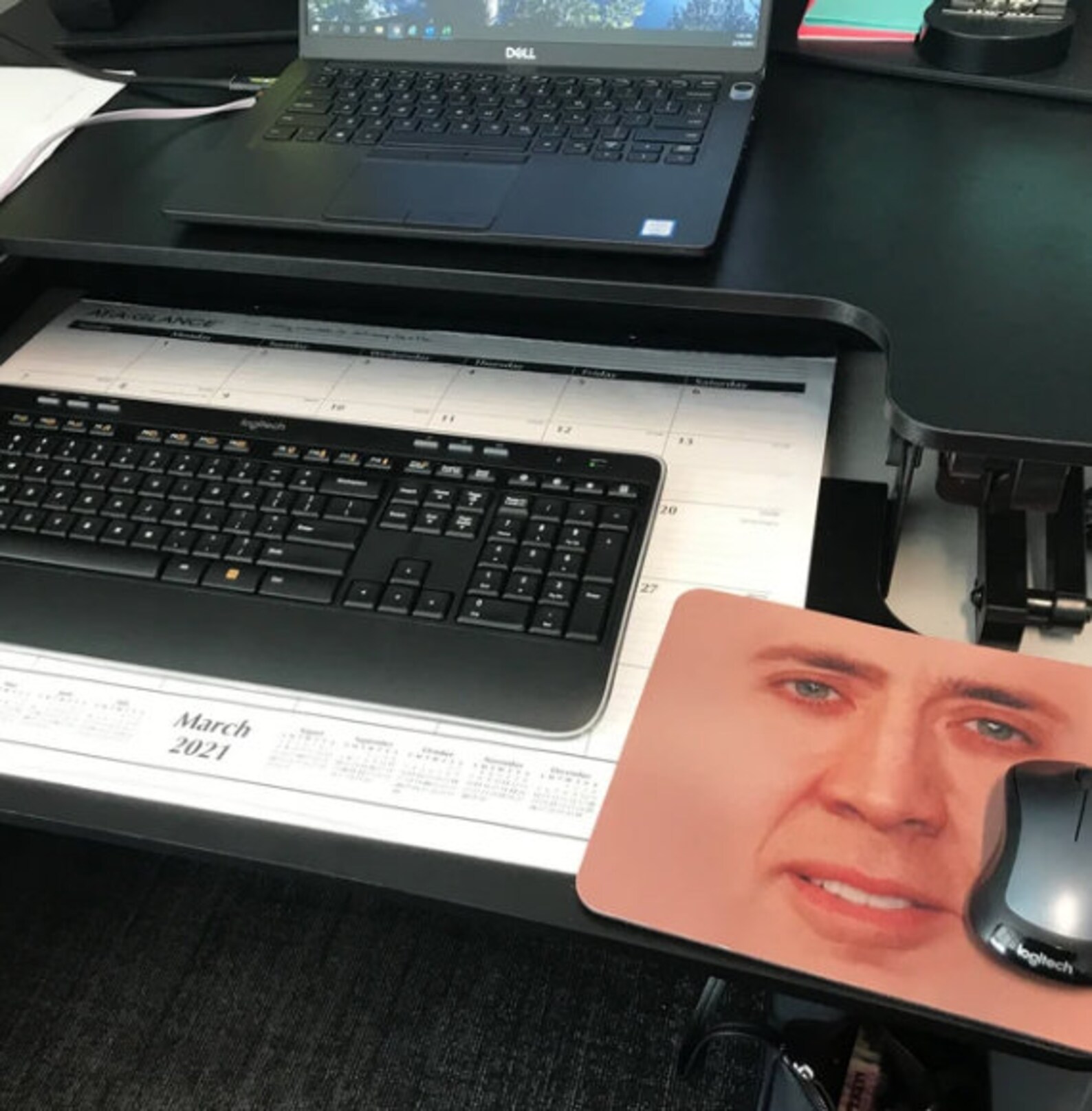 Nicolas Cage Face Meme Mousepad Meme 4chan Reddit Gamer Gift - Etsy