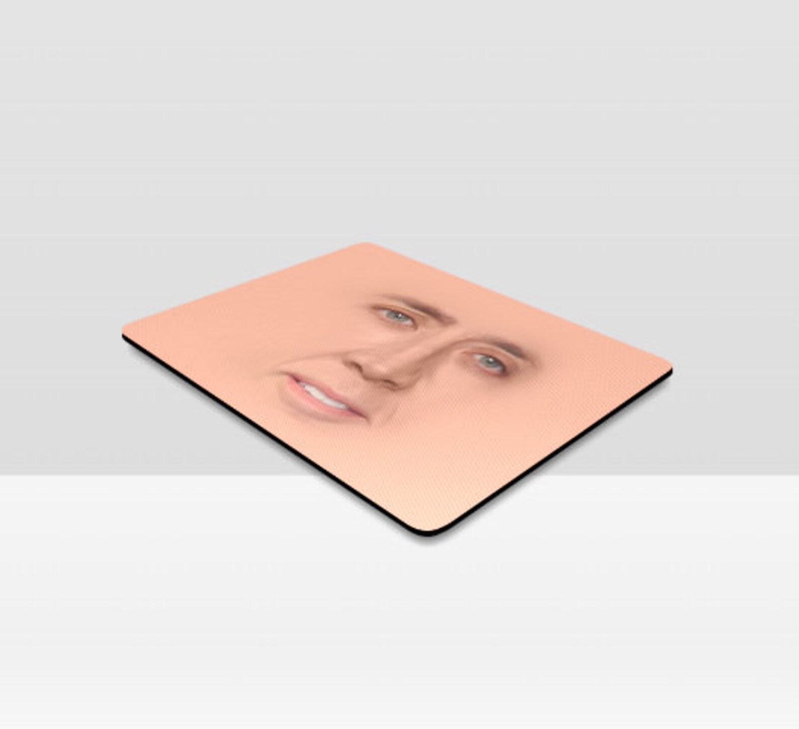 Nicolas Cage Face Meme Mousepad Meme 4chan Reddit Gamer Gift - Etsy