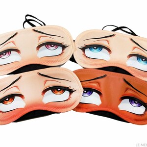 Ahegao Funny Sleeping Mask - Ahegao Girls Eyes - Lewd Faces , Prank ...