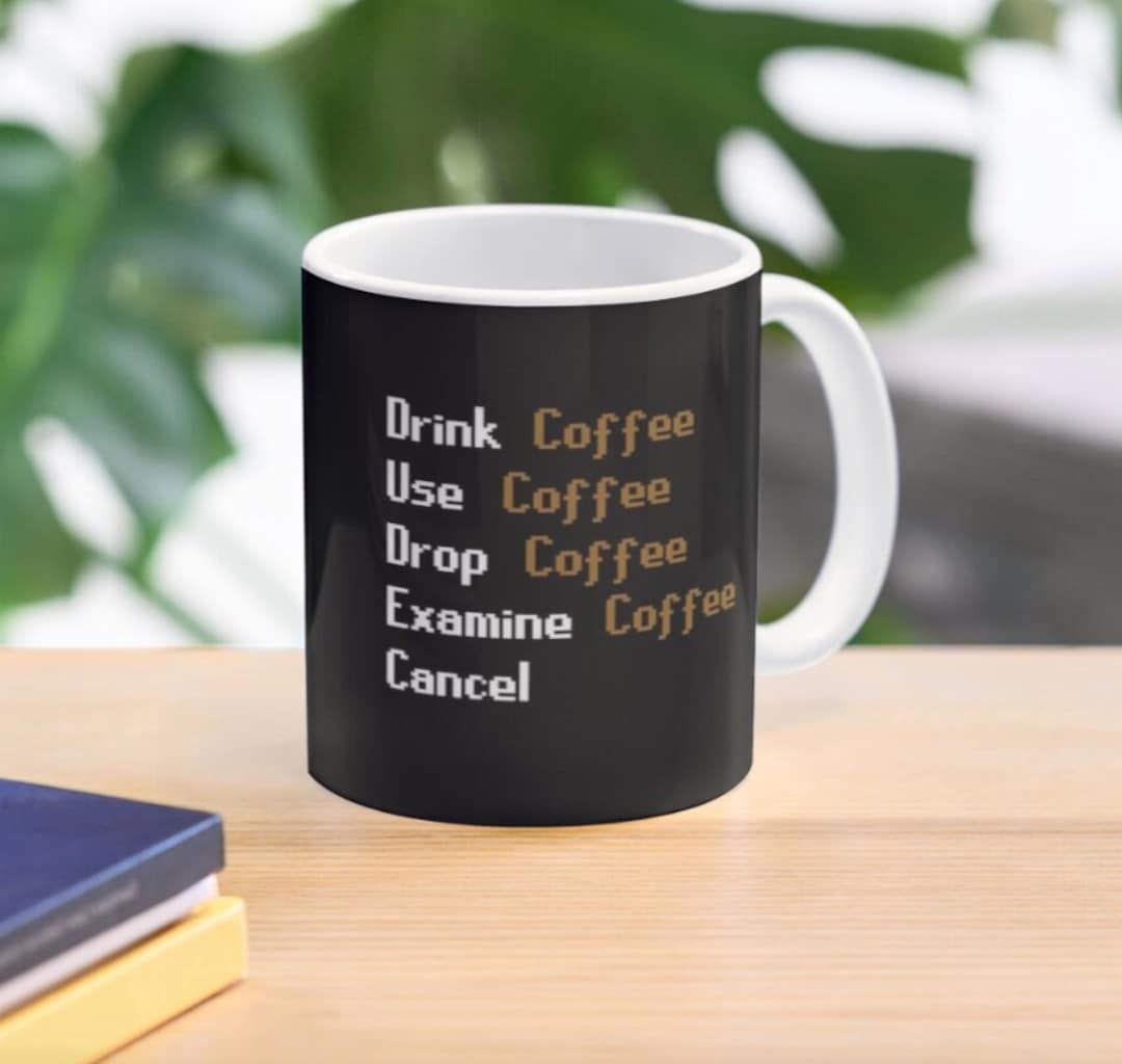 Runescape Coffee Heat Morphing Mug, Runescape Choose Option Mug, OSRS ...