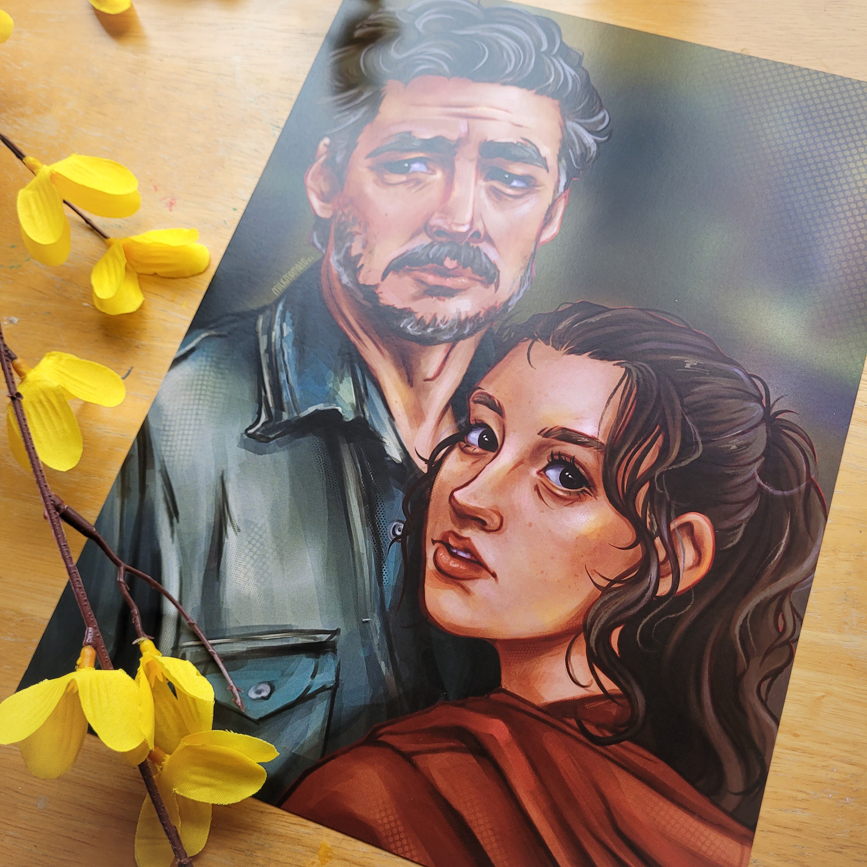 Joel and Ellie Poster | the Last of Us | TLOU HBO Max - Etsy