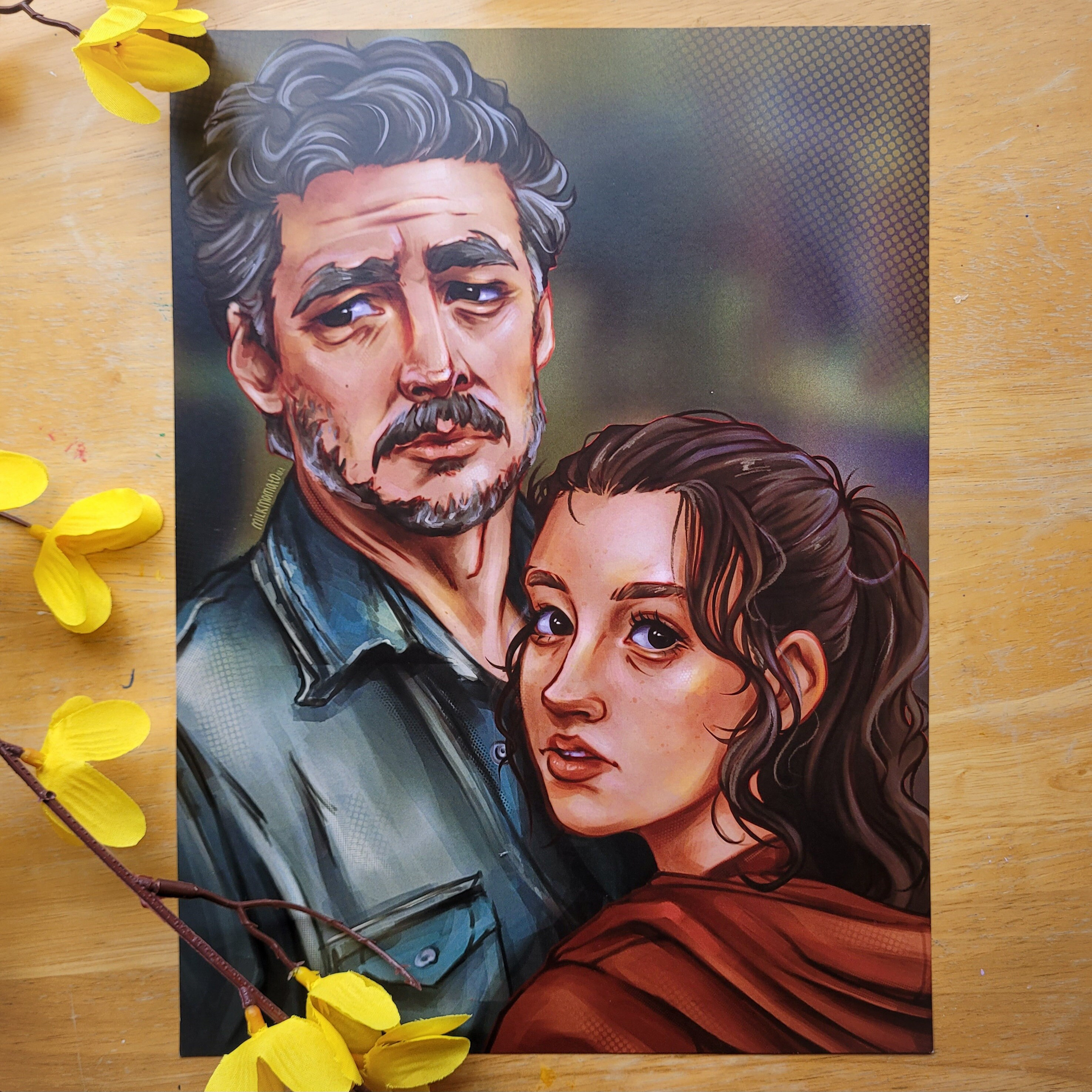 Joel and Ellie Poster | the Last of Us | TLOU HBO Max - Etsy