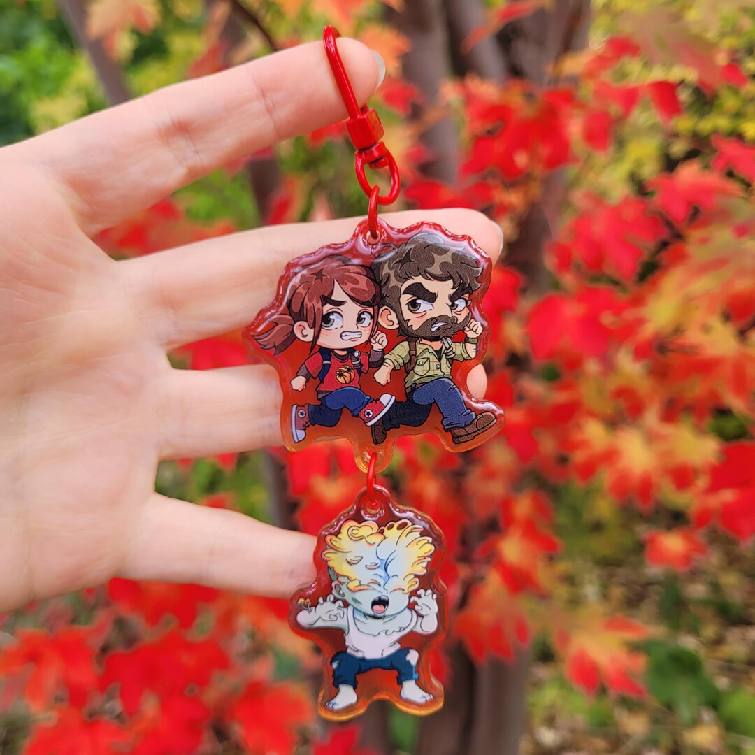 The Last of Us Keychain & Sticker | Epoxy Acrylic Charm | Connection ...
