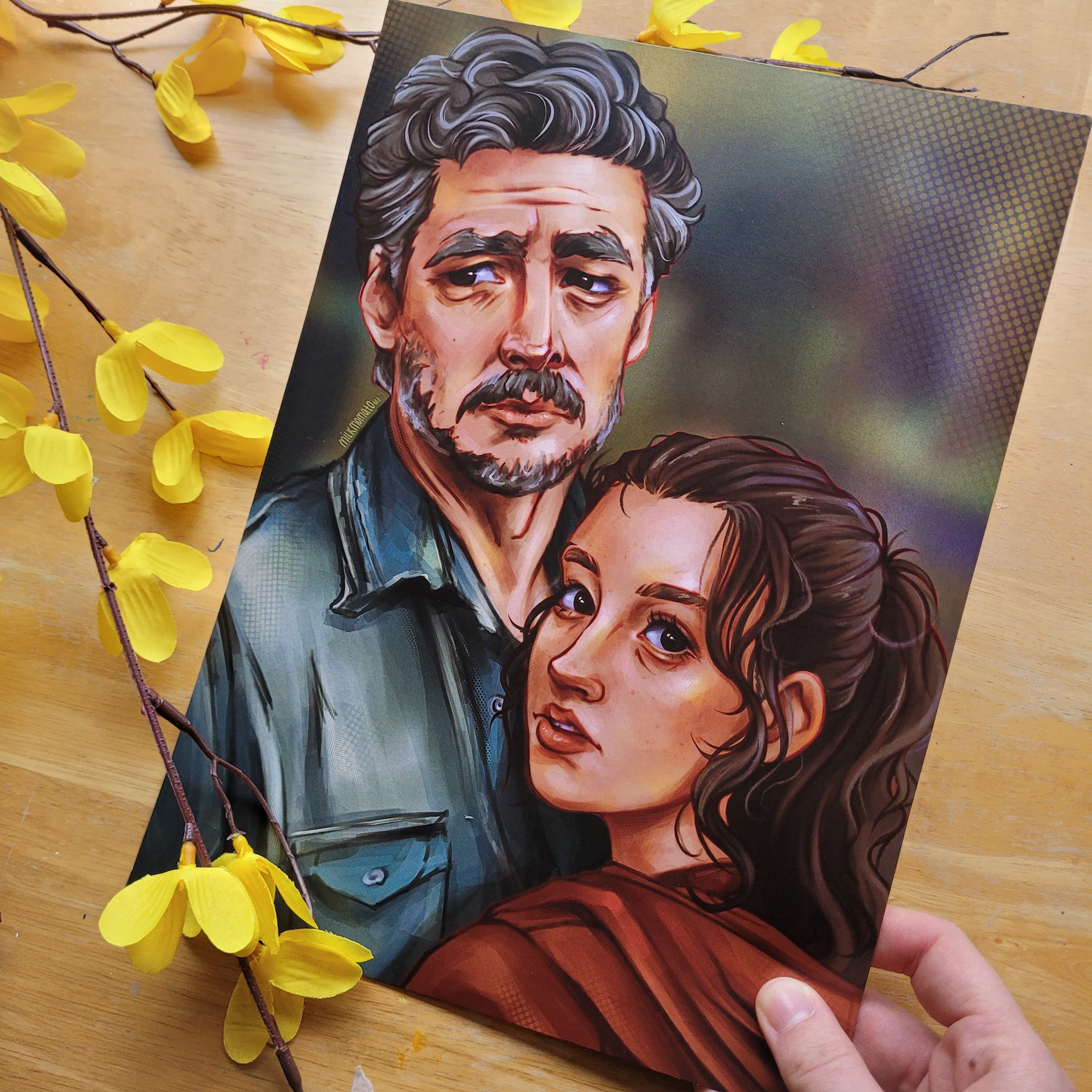 Joel and Ellie Poster | the Last of Us | TLOU HBO Max - Etsy